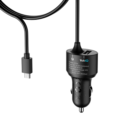 Qualcomm QuickCharge 2.0 Car Charger | OmegaCell Communications Inc.